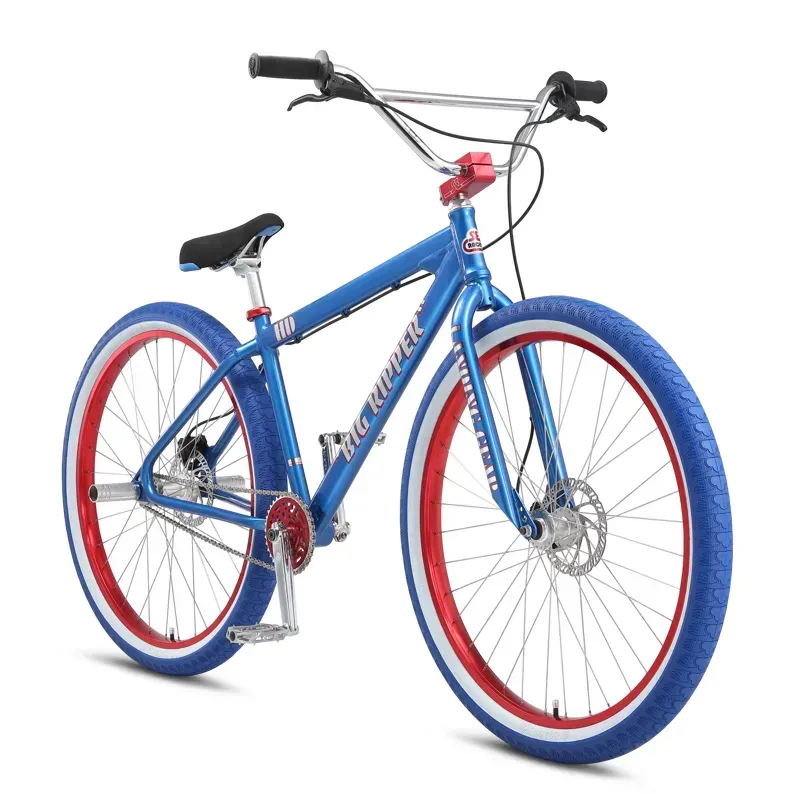 SE Bikes Big Ripper HD 29-inch Kids Bike in Blue Sparkle