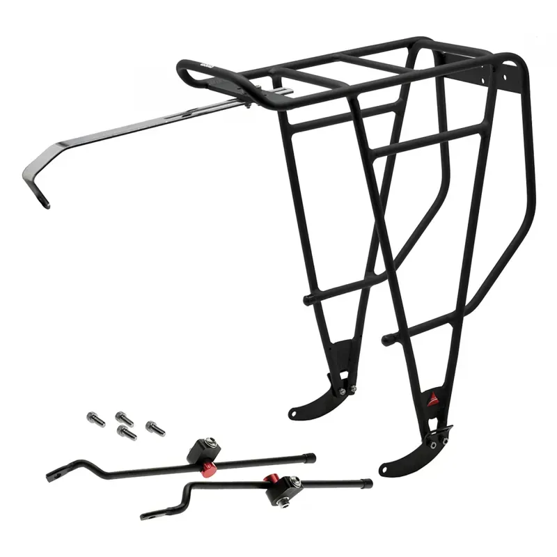 Axiom Fatliner Rear Fatbike Pannier Rack in Black